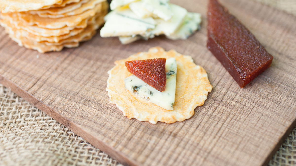 Blue Cheese With Membrillo | Cracker Pairing Recipes | 34 Degrees