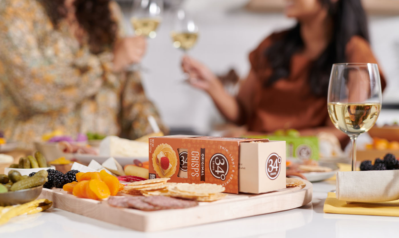 Original Flavor Crisps Crackers | 34 Degrees