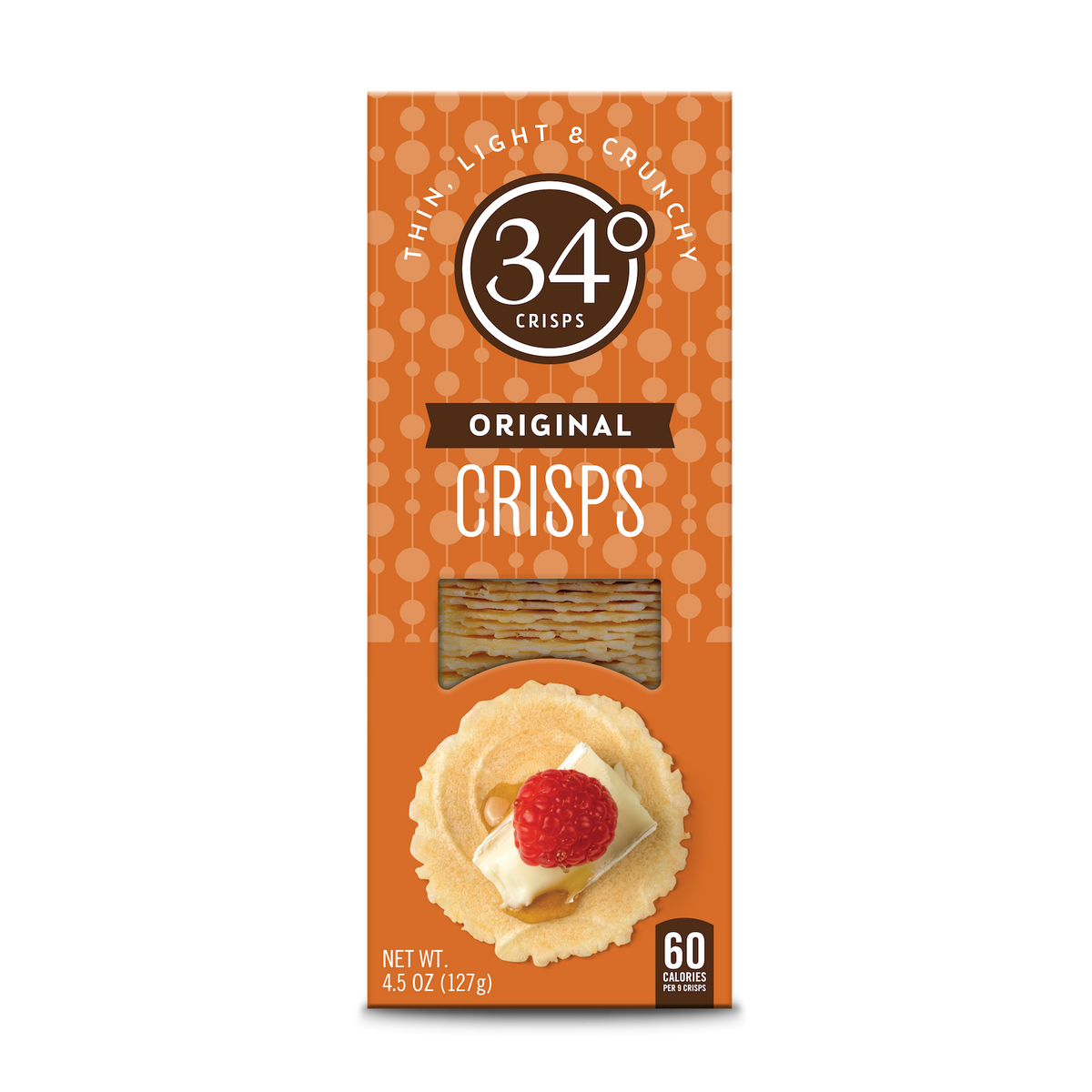 Original Flavor Crisps Crackers | 34 Degrees