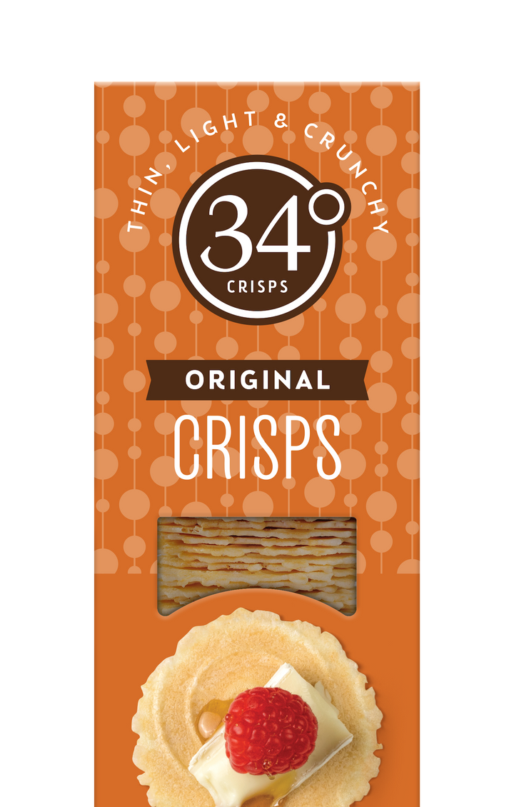 Original Flavor Crisps Crackers | 34 Degrees
